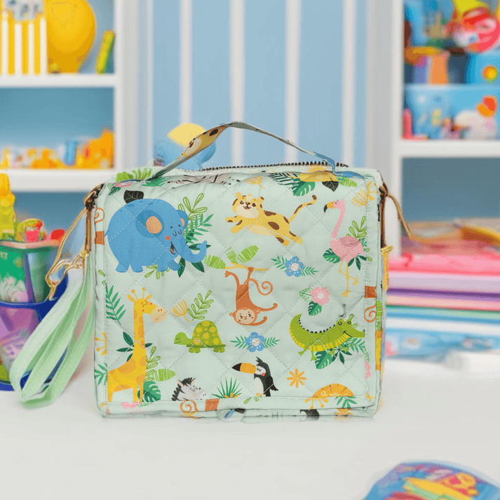 Multi Purpose Foldable Travel Kit - Jungle – Playful Plunge